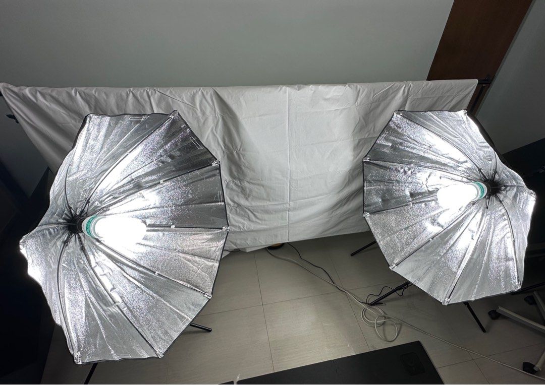 Full set of Home/Studio Lighting with backdrop stand Set, Photography ...