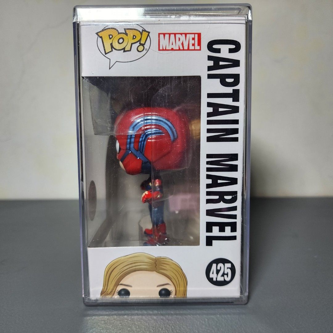 Funko Pop! Captain Marvel CHASE, Hobbies & Toys, Toys & Games on Carousell
