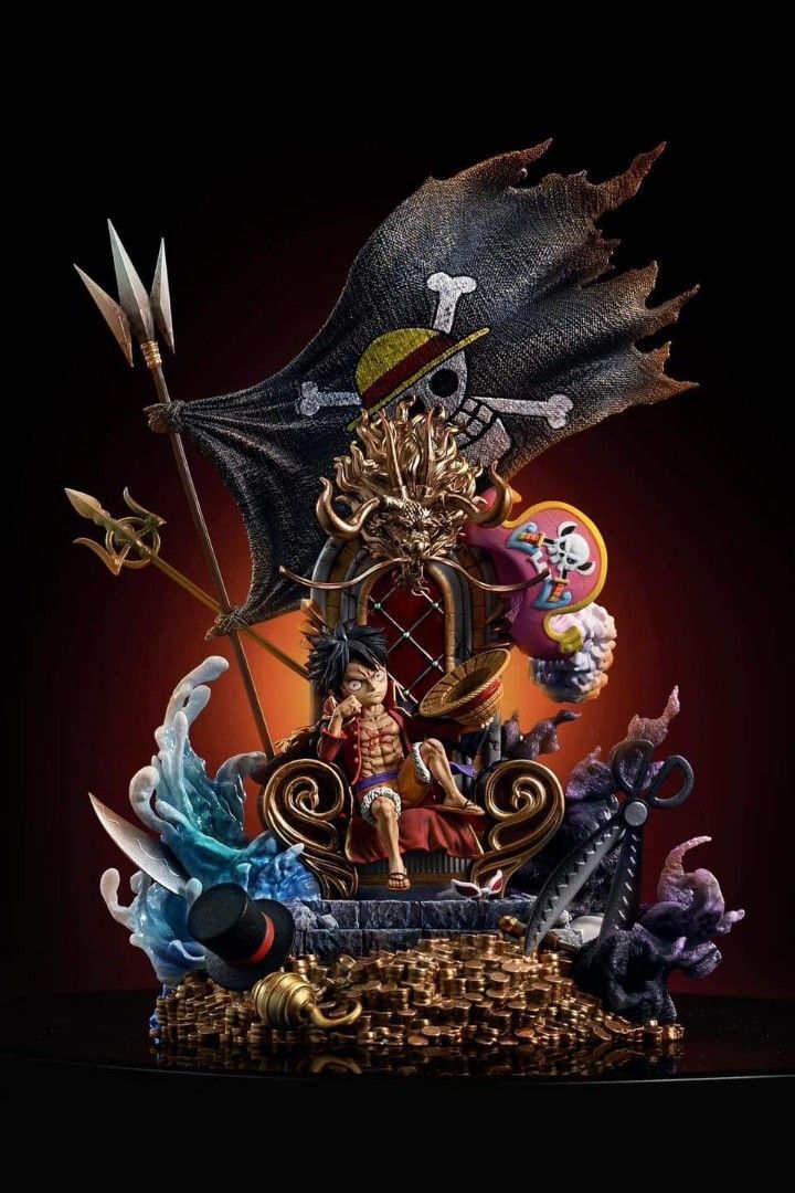 G5 Studio Monkey D Luffy Yonko, Hobbies & Toys, Toys & Games on Carousell