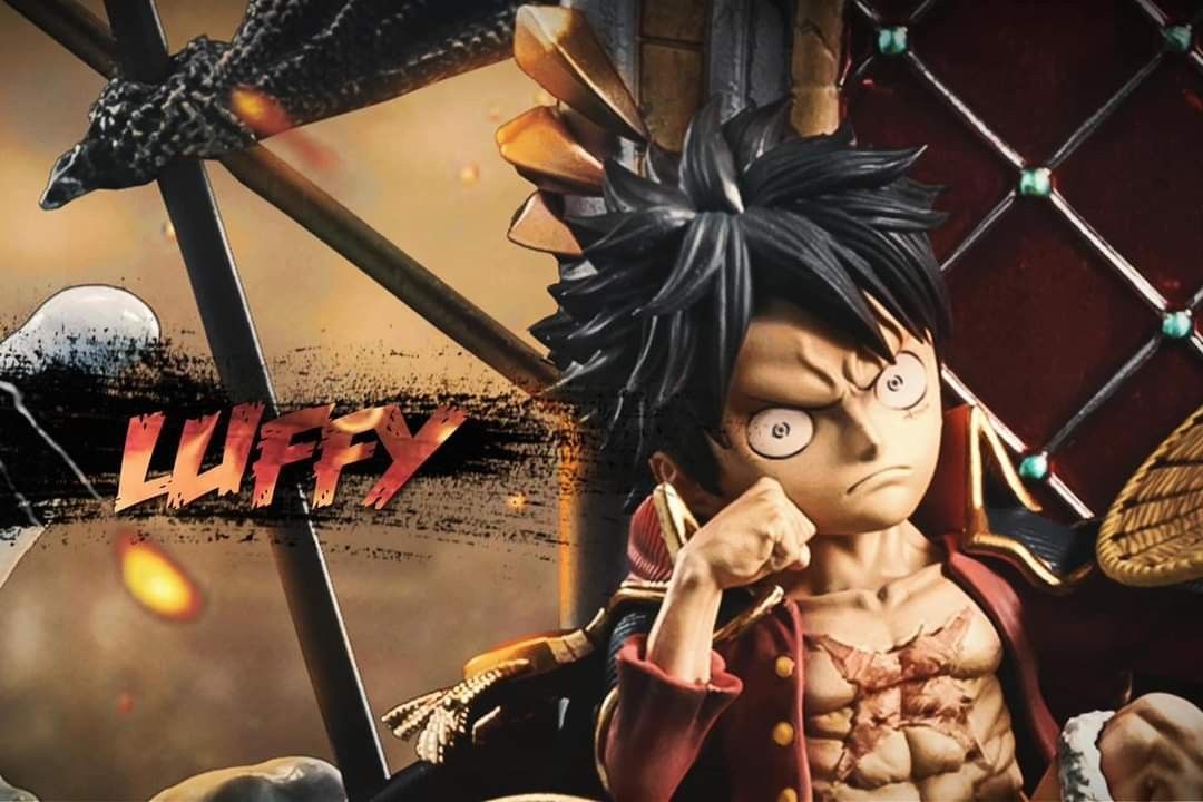 G5 Studio Monkey D Luffy Yonko, Hobbies & Toys, Toys & Games on Carousell