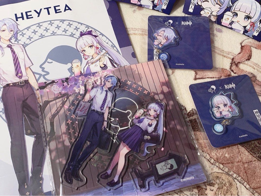 Genshin Impact PO Official store [ Ayato Ayaka Heytea , Amber Eula Pizzahut , Lawson collab ...