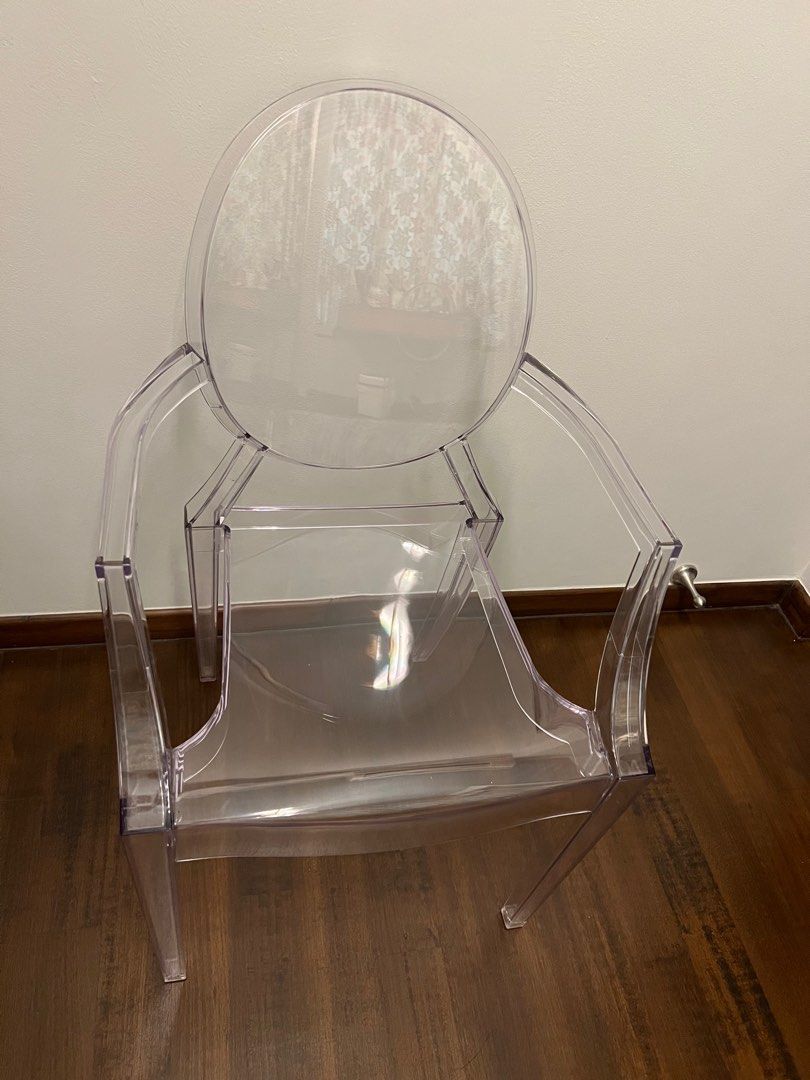 Ghost Arm Chair, Furniture & Home Living, Furniture, Chairs on Carousell