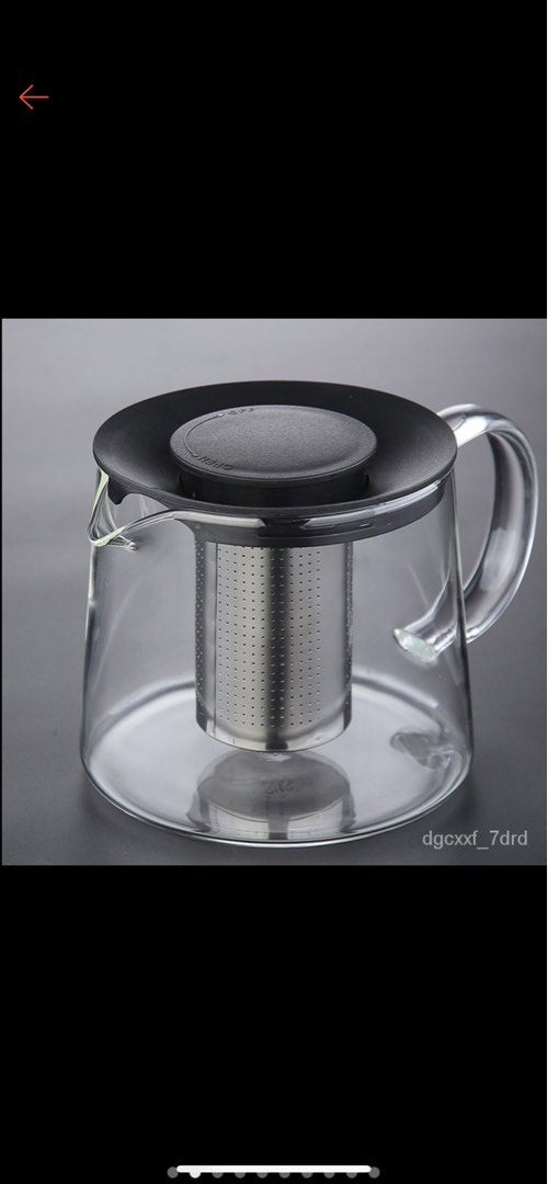 Glass Teapot Filter Kettle, TV & Home Appliances, Kitchen Appliances ...