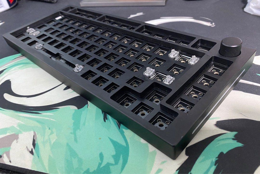 Glorious GMMK Pro 75% Custom Barebone Keyboard (Black), Computers & Tech, Parts & Accessories ...