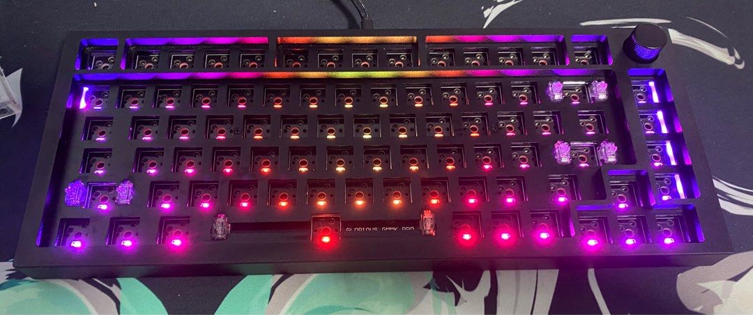 Glorious GMMK Pro 75% Custom Barebone Keyboard (Black), Computers & Tech, Parts & Accessories ...