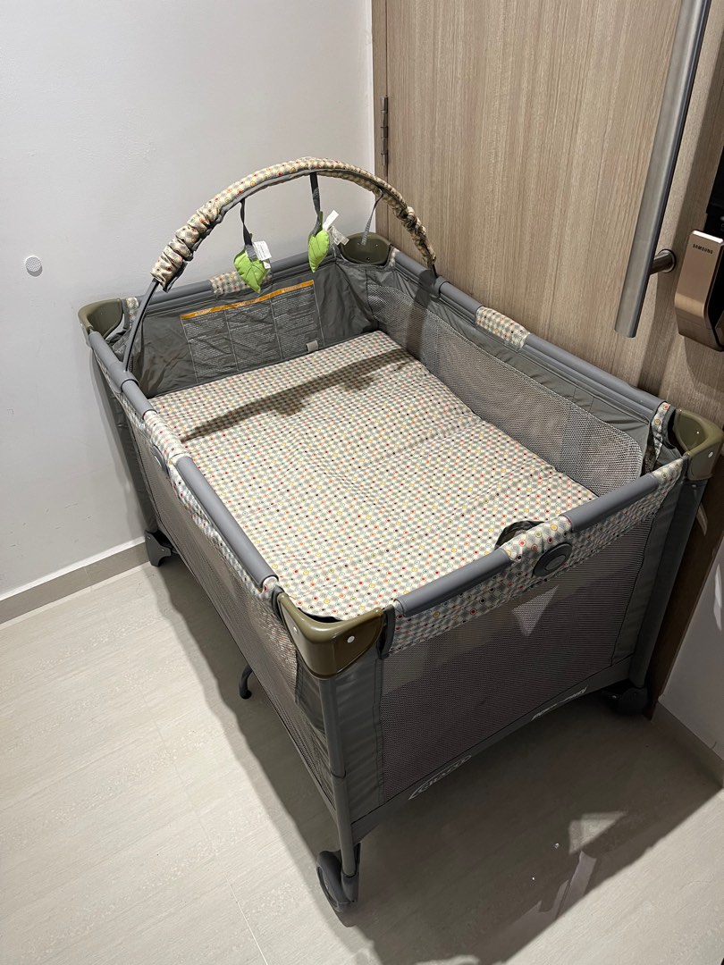 Gracio pack & play baby cot, Babies & Kids, Baby Nursery & Kids ...
