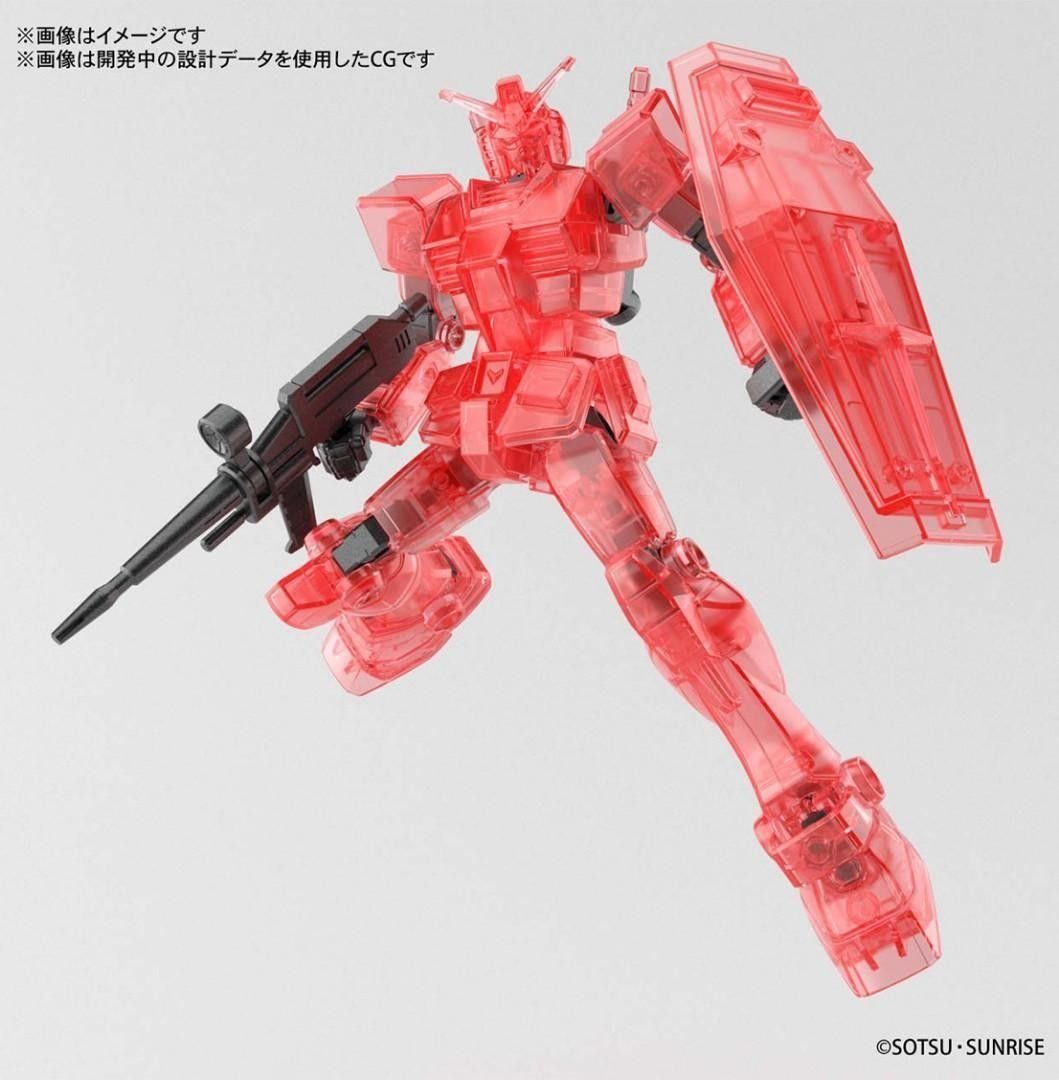 Gunpla Expo tokyo 2020 mobile suit Red clear Gundam Rx78 EG Gunpla ...