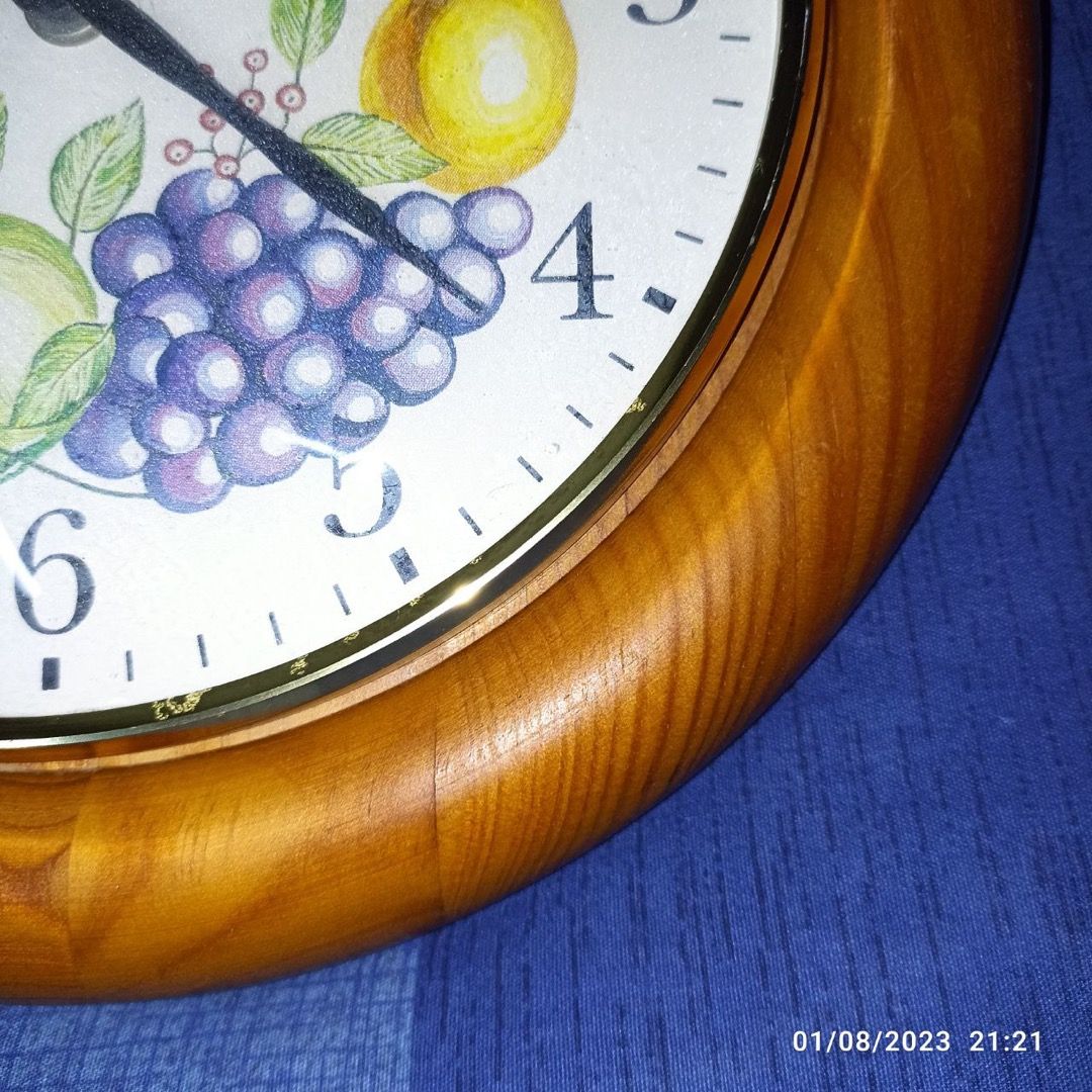 Hanson Arden Forest Wall Clock Wood, Glass, and Metal Frames, Furniture ...