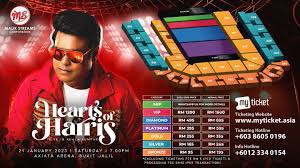 Hearts of Harris (gold) , Tickets & Vouchers, Event Tickets on Carousell