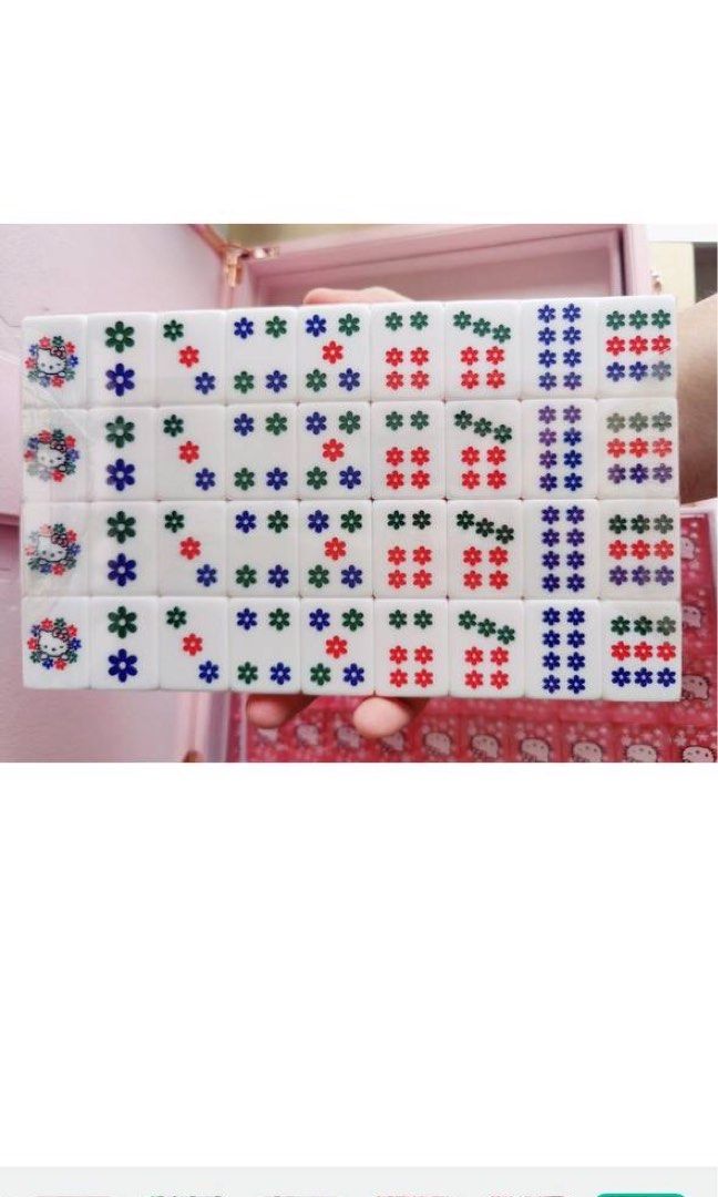 Hello Kitty Mahjong Solitaire Set Fairprice, Everything Else on Carousell