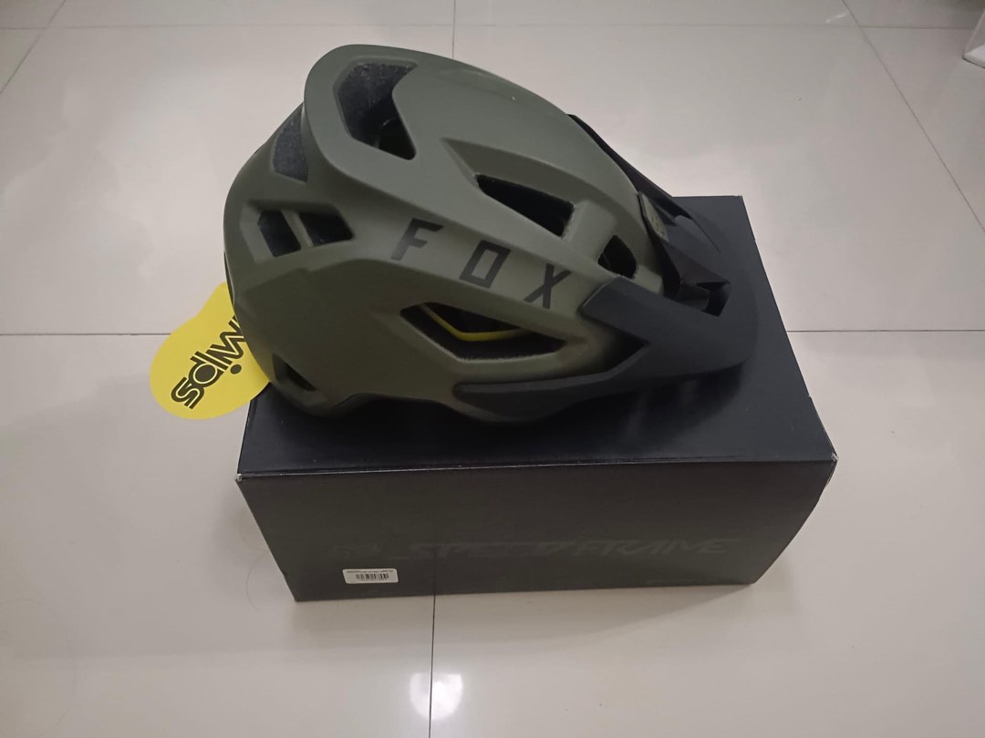 Helmet Fox Speed Frame, Hobbies & Toys, Travel, Travel Essentials ...
