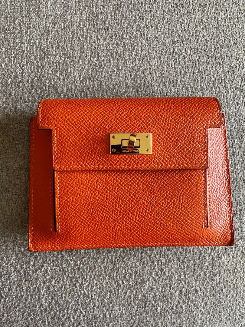 Hermes Kelly Pocket wallet, Luxury, Bags & Wallets on Carousell