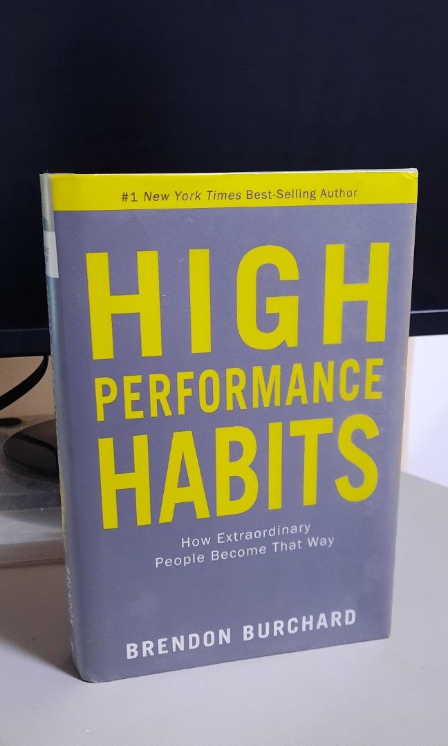 High performance habits - Brendon Burchard, Hobbies & Toys, Books ...