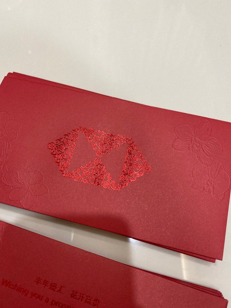 HSBC Premier 2023 red packets, Hobbies & Toys, Stationery & Craft, Art ...