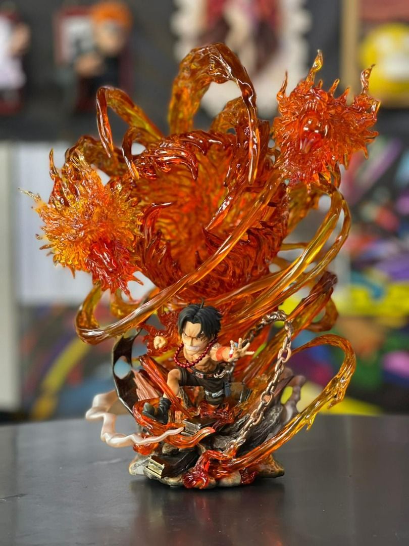 HZ Studio - WCF Portgas D Ace (deluxe), Hobbies & Toys, Toys & Games on ...