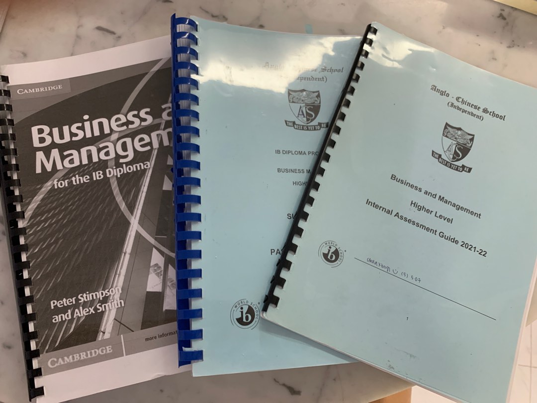 IBDP HL Business Management Resources, Hobbies & Toys, Books ...