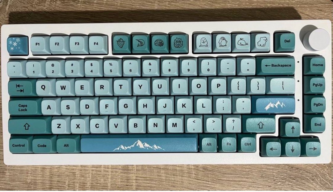 Iceberg keycaps (XDA Profile), Computers & Tech, Parts & Accessories ...