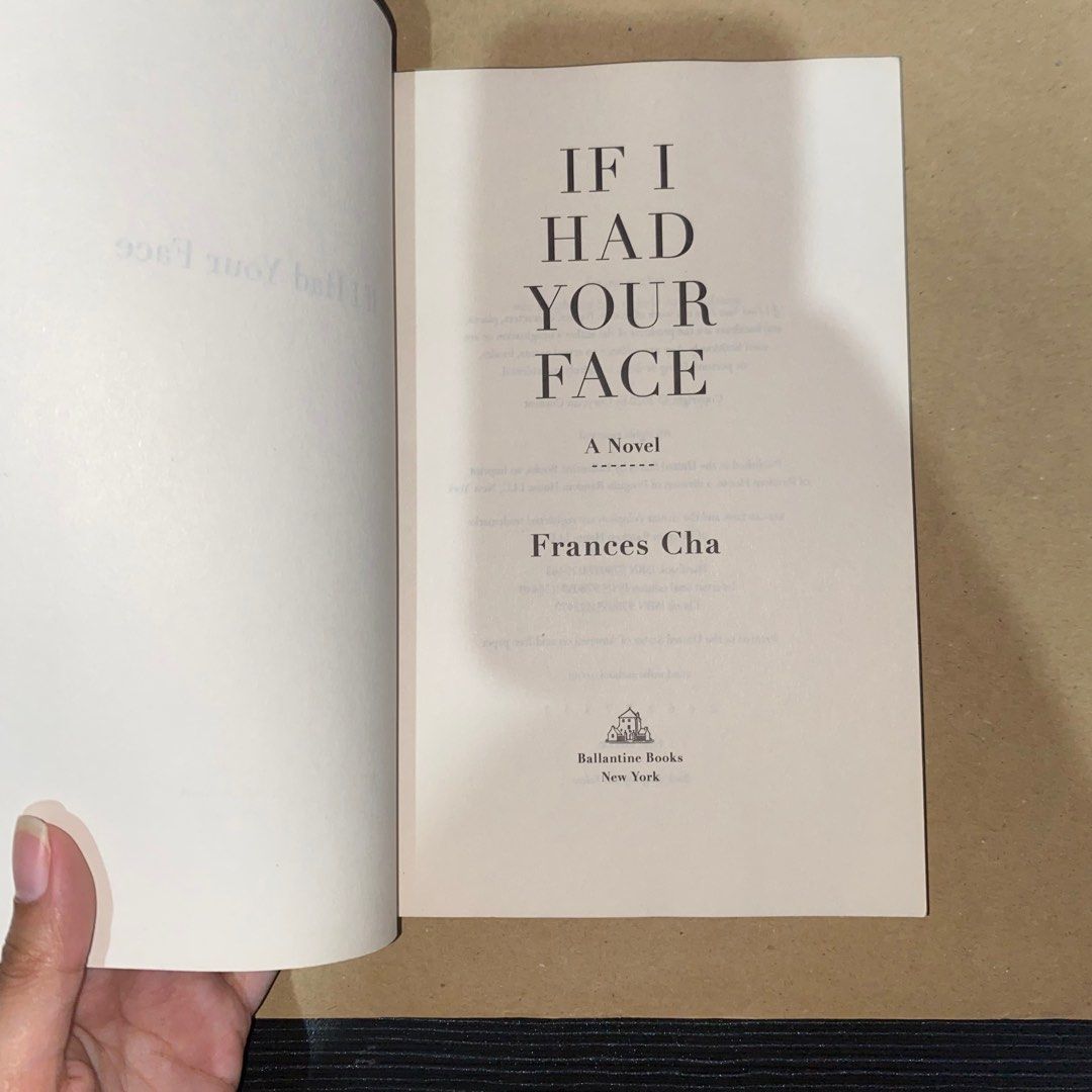 If I had your face by frances cha, Hobbies & Toys, Books & Magazines ...