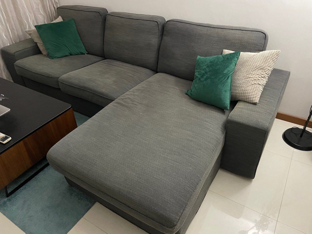 IKEA Kivic Sofa (RRP $1.3k), Furniture & Home Living, Furniture, Sofas ...
