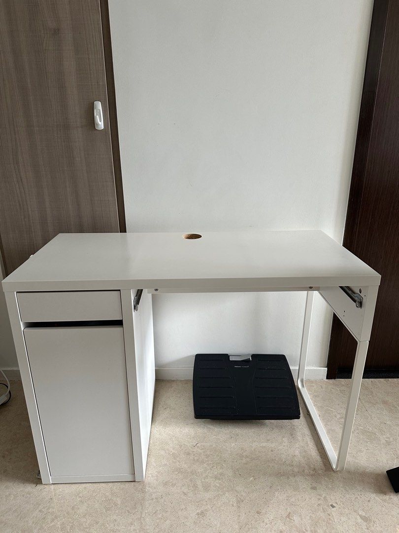 Ikea Micke Desk, Furniture & Home Living, Furniture, Tables & Sets on ...