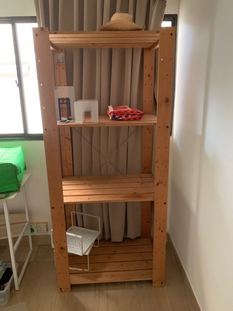 Ikea storage rack, Furniture & Home Living, Furniture, Shelves ...