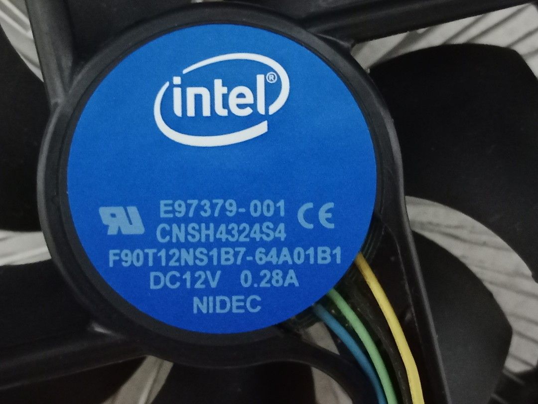INTEL Processor Fan (Low Profile), Computers & Tech, Parts ...