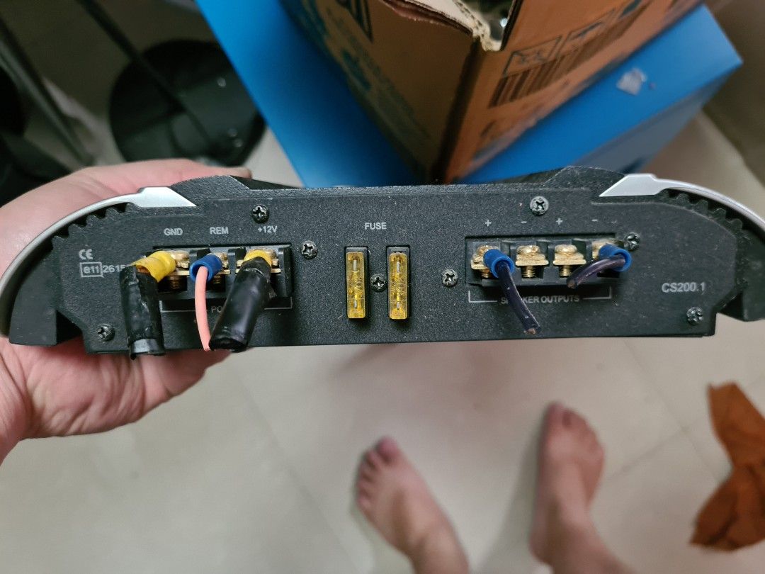 JBL CS 200.1 mono amp, Audio, Soundbars, Speakers & Amplifiers on Carousell