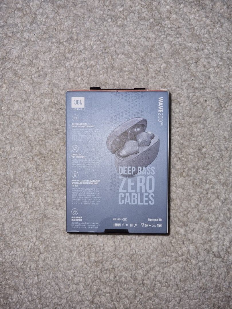 JBL WAVE 200 TWS Blue Audio Earphones On Carousell
