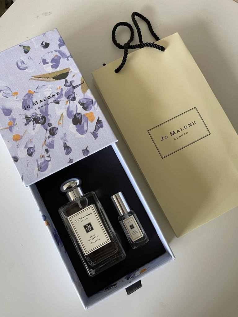 JO MALONE WILD BLUEBELL DUO COFFRET COLOGNE 100ML+9ML, Beauty ...