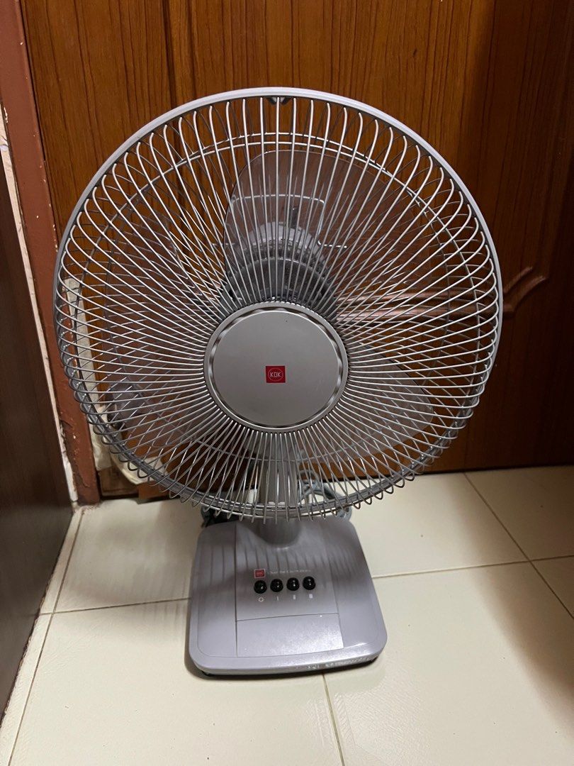 KDK Table Fan, Furniture & Home Living, Lighting & Fans, Fans on Carousell