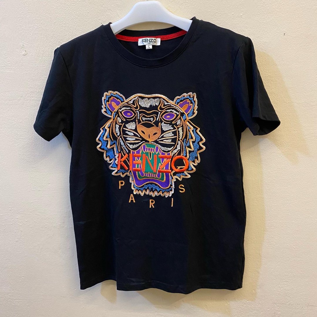 Kenzo paris original, Fesyen Wanita, Pakaian Wanita, Atasan di Carousell