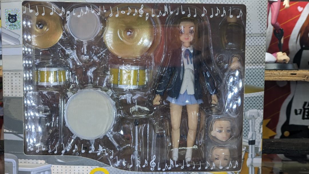 K-ON! figma 006 Tainaka Ritsu School Uniform Ver, Hobbies & Toys, Toys ...