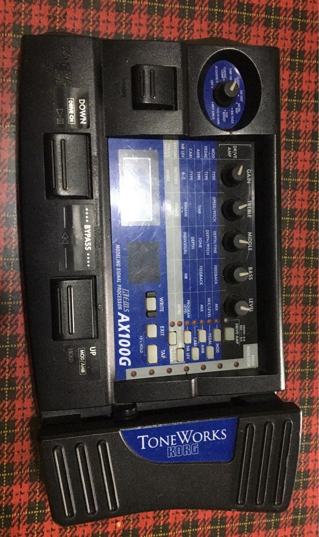 KORG AX100G Toneworks, Audio, Portable Audio Accessories on Carousell
