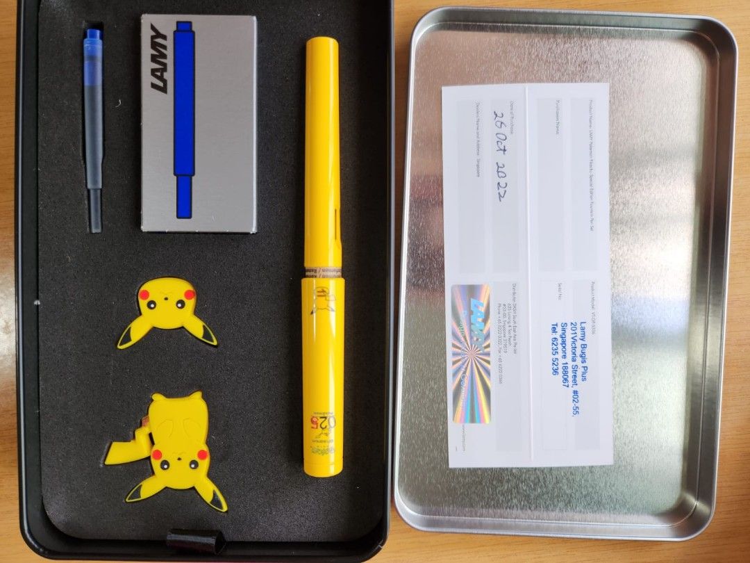 Lamy Pokemon Fountain Pen, Hobbies & Toys, Stationery & Craft ...