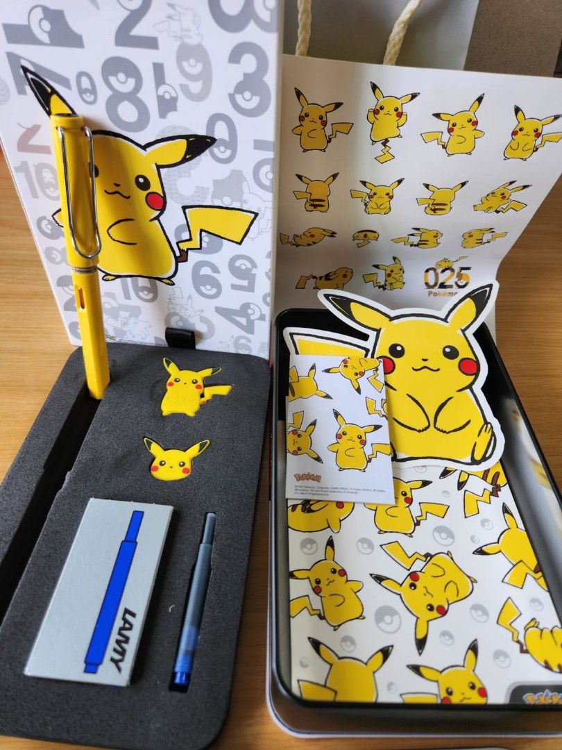 Lamy Pokemon Fountain Pen, Hobbies & Toys, Stationery & Craft ...