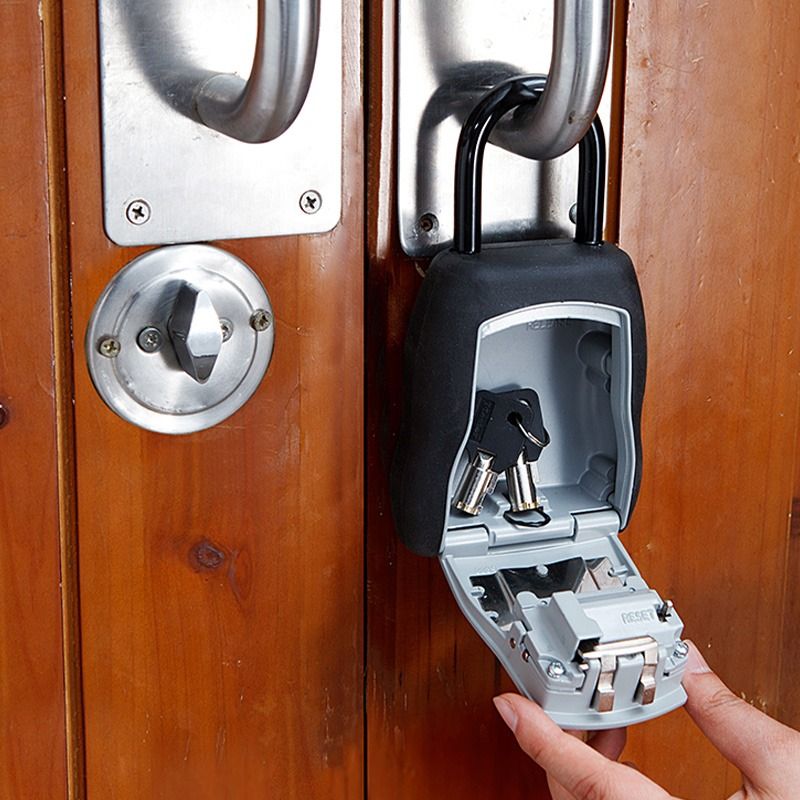 LEAP Key-Card Safety Storage Box | Key Padlock Security Box ...