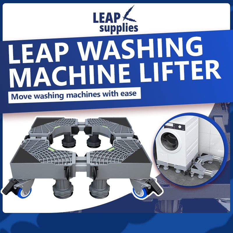LEAP Washing Machine Lifter | Washing Machine Trolley Stand | Heavy ...