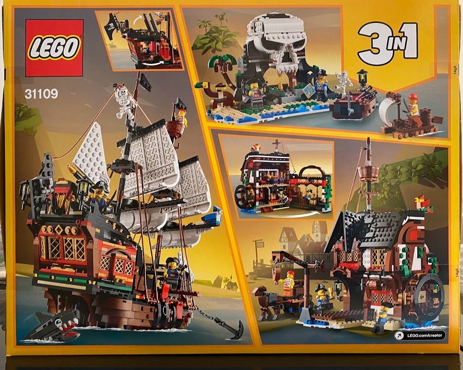 LEGO Creator Pirate Ship 海盜船 31109, 興趣及遊戲, 玩具 & 遊戲類 - Carousell