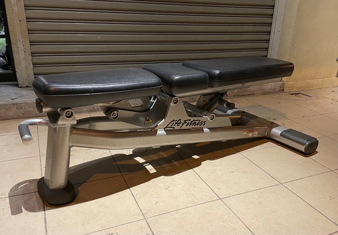 Life fitness LF signature series adjustable bench gym commercial USA ...