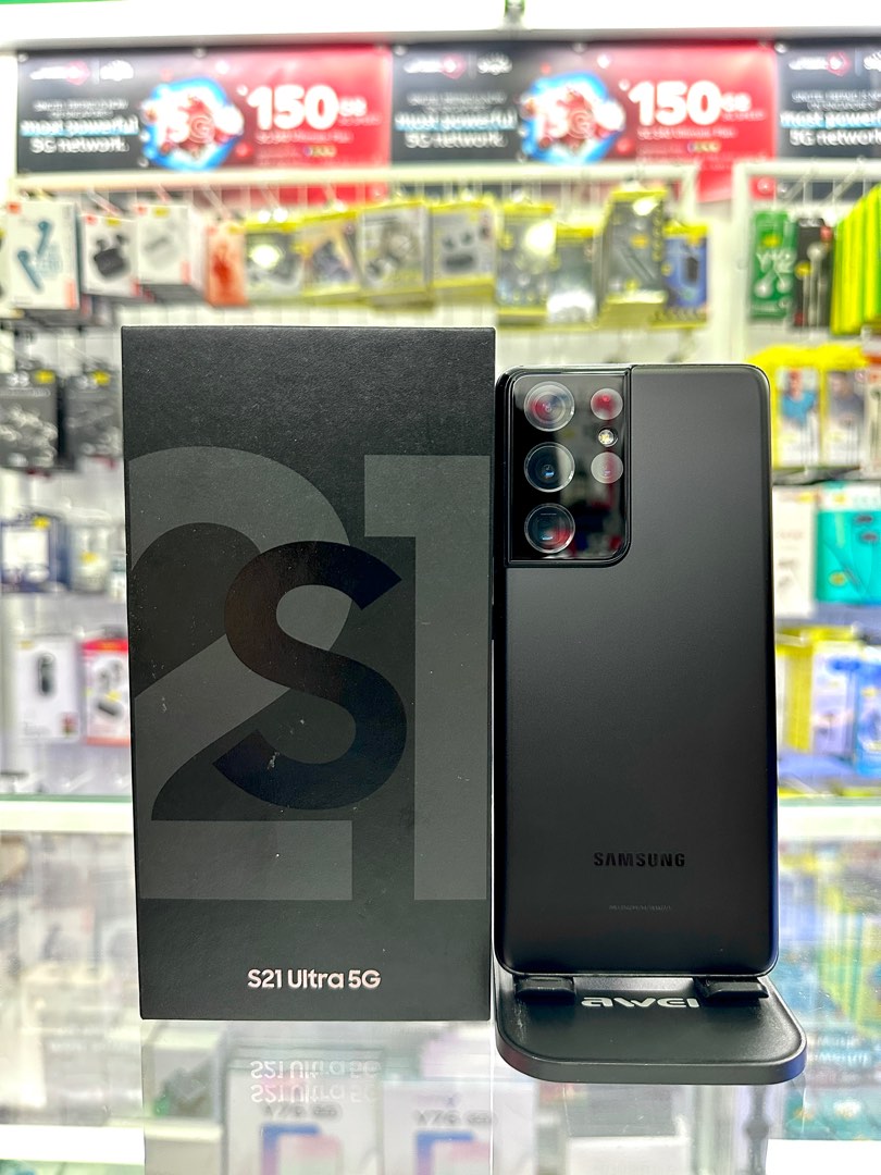Like New Samsung Galaxy S21 Ultra 5G 256GB, Mobile Phones & Gadgets ...