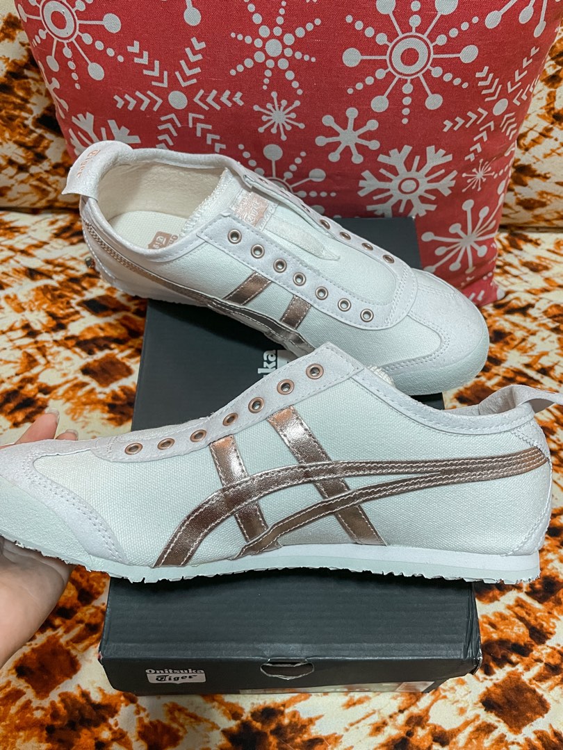 DISCOUNTED Limited Edition Onitsuka Tiger Mexico 66- Rosegold, Women's Fashion, Footwear ...