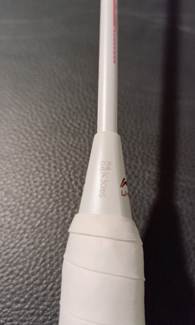 Lining Windstorm 79s Limited edition Pink White Copper Badminton Racket ...