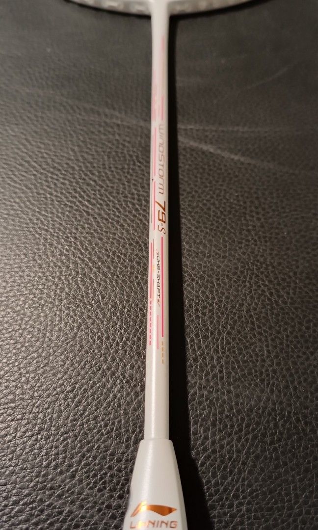 Lining Windstorm 79s Limited edition Pink White Copper Badminton Racket ...