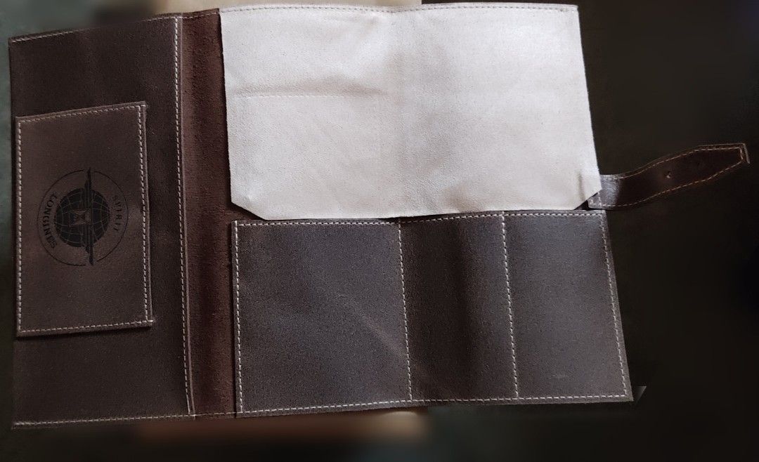 LONGINES LEATHER WALLETS AND POUCH 2 IN 1, Luxury, Bags & Wallets on ...