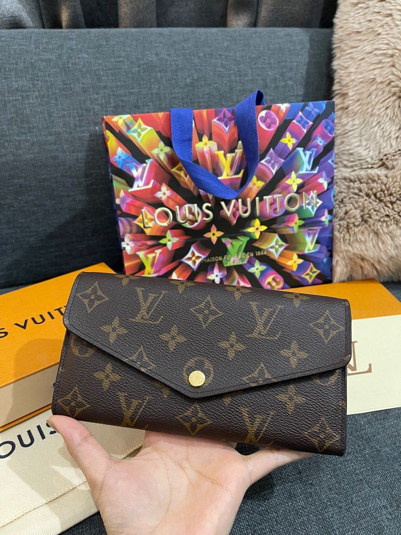 Louis Vuitton (LV) Dompet/Wallet Sarah Authentic receipt plaza ...