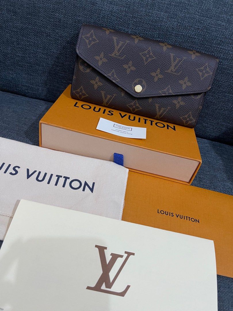 Louis Vuitton (LV) Dompet/Wallet Sarah Authentic receipt plaza ...
