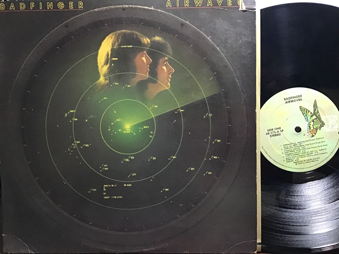 LP Badfinger - Airwaves OOP VINYL RECORD Anubis Classic Rock Piring ...