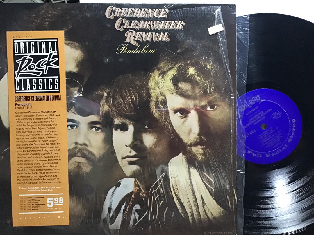 LP CCR Creedence Clearwater Revival - Pendulum OOP USA VINYL RECORD ...