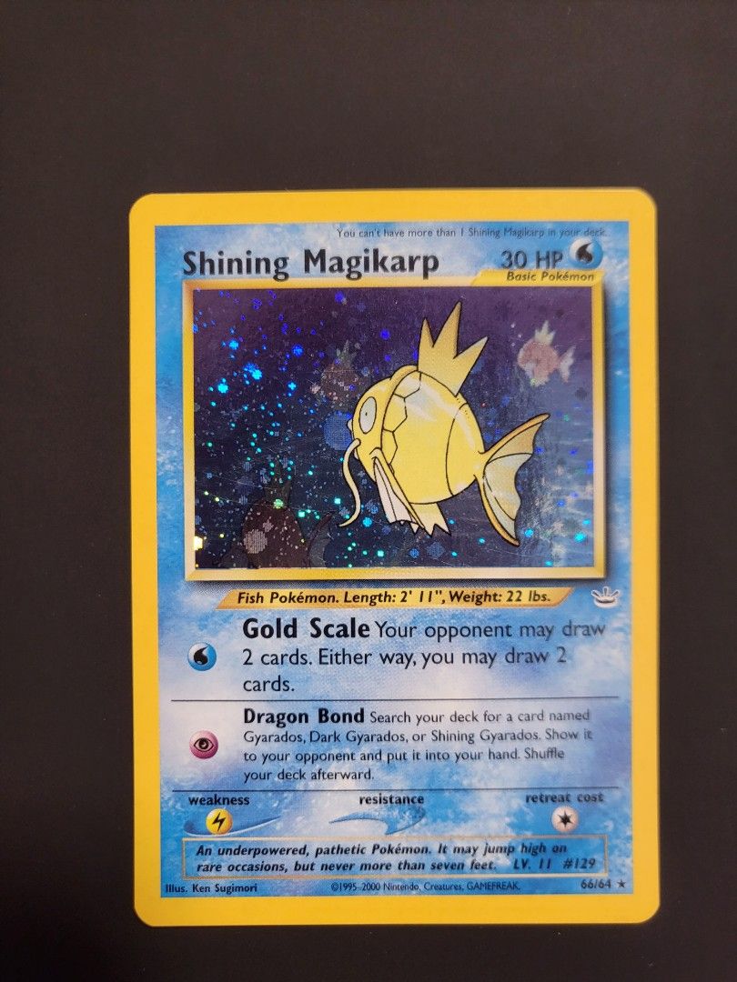 [LP] Shining Magikarp Neo Revelation SECRET RARE, Hobbies & Toys ...