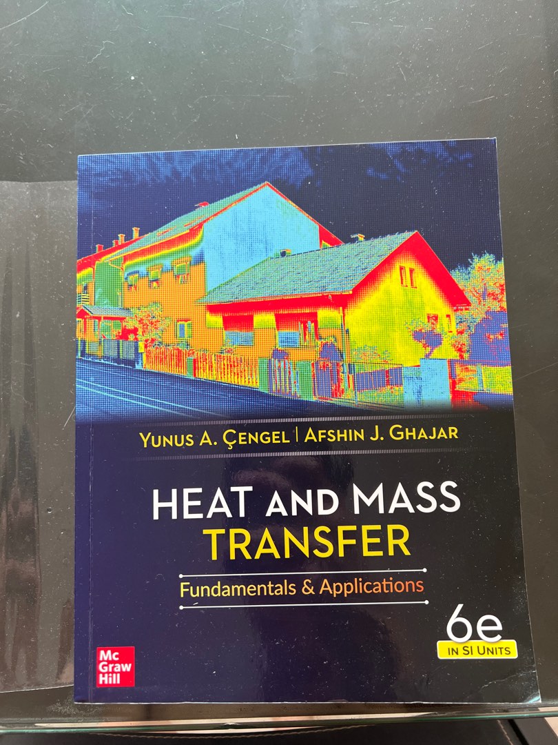 MA3003 Heat Transfer Textbook, Hobbies & Toys, Books & Magazines ...